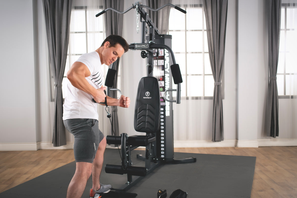 Weight Stack Machine Workout (no matter the stack size!) – Marcy