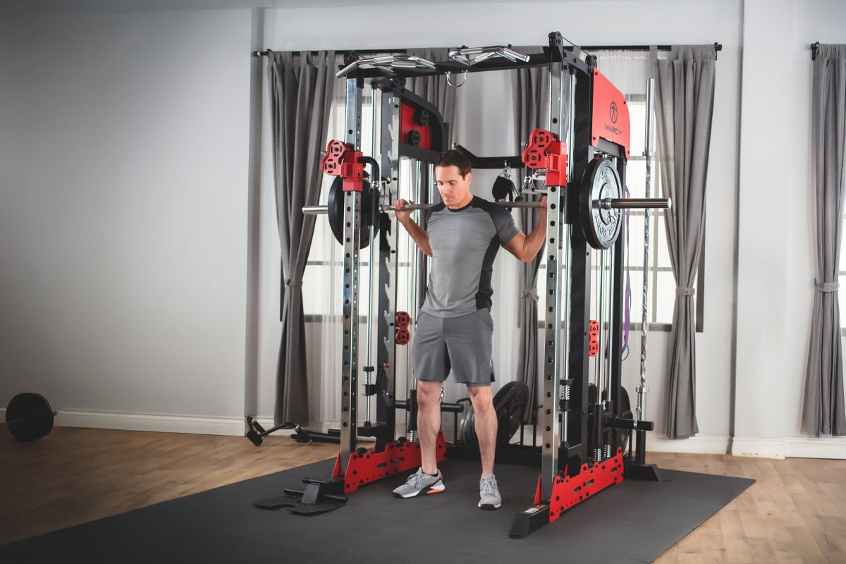 The Best Home Gym - Marcy Pro Deluxe Smith Cage – SM-7553