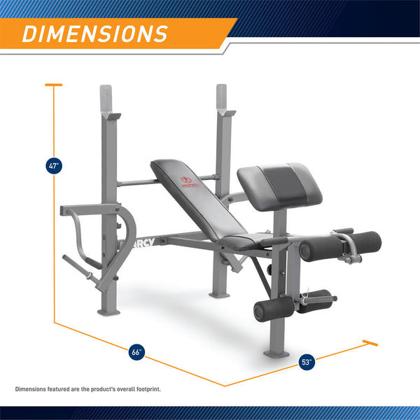 Marcy Diamond Elite Weight Bench | MD-389