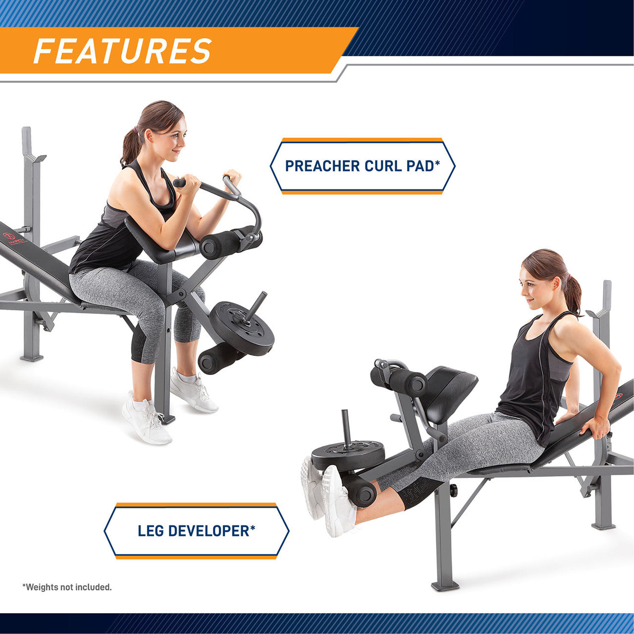 Marcy Diamond Elite Weight Bench | MD-389