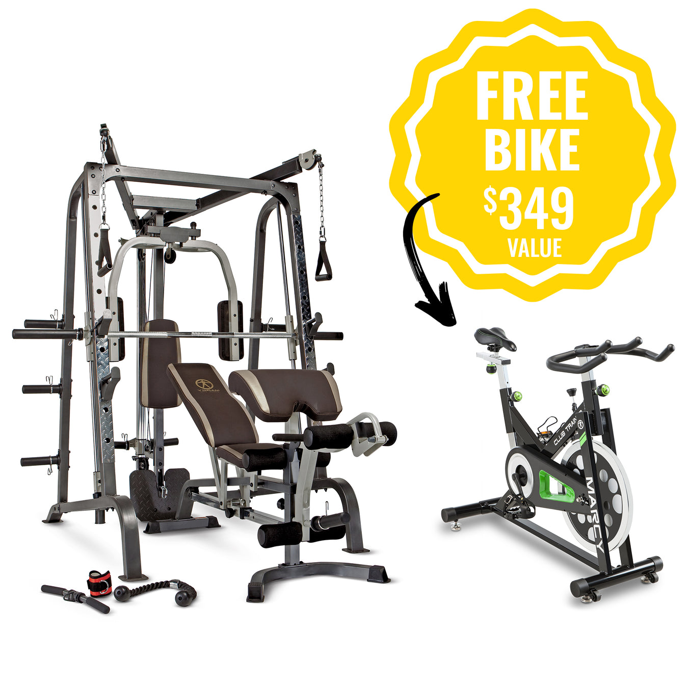 Marcy Diamond Smith Machine & Cage System | MD-9010G