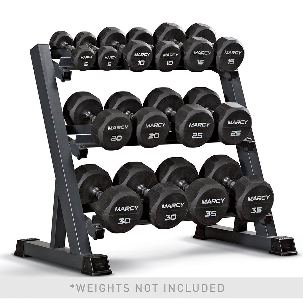 Marcy 3-Tier Dumbbell Weight Rack | DBR-86
