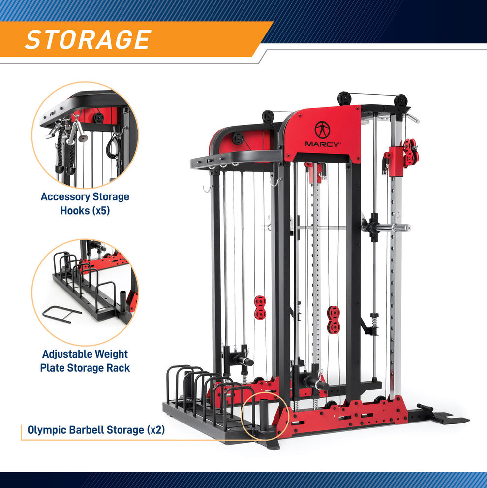 Marcy Smith Cage Home Gym System | SM-7553